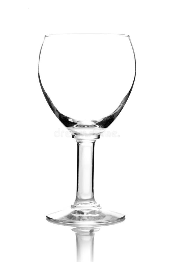 Empty glass stock photo. Image of glassware, beverage - 23510482