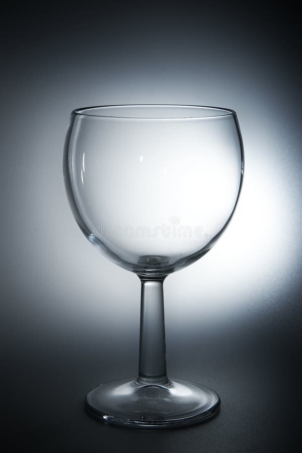 Empty glass stock photo. Image of glass, liquid, blue - 4130612