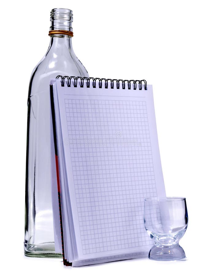 Empty glass bottles five stock image. Image of dark, cold - 99896313