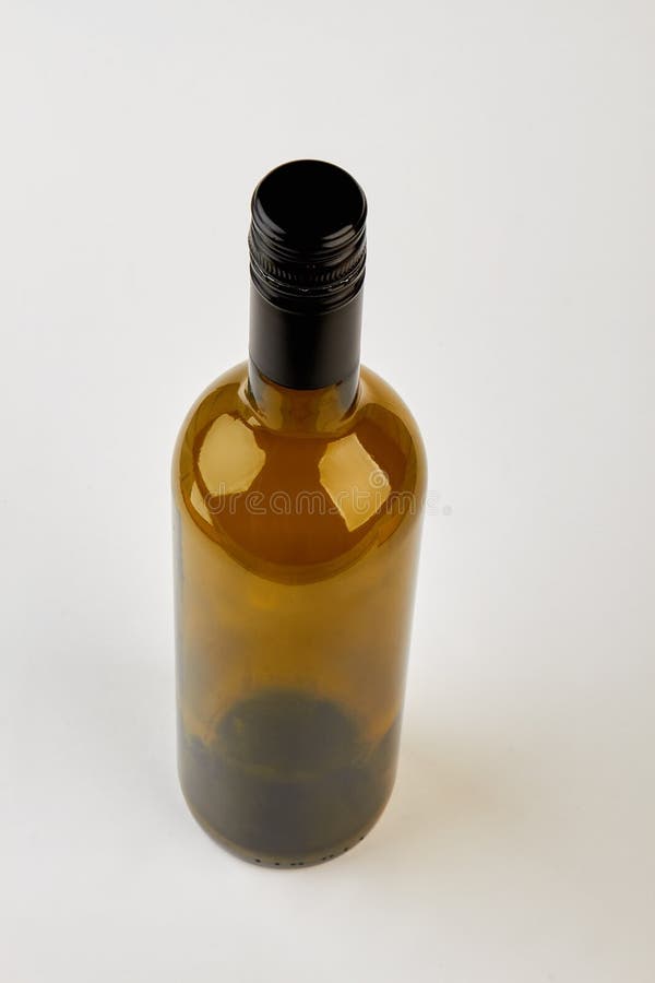 Empty Glass Container for Alcohol. Stock Image - Image of garbage ...