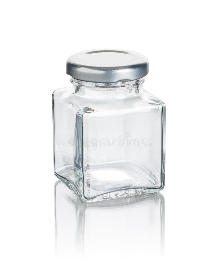 Empty glass jars stock image. Image of assortment, transparent - 32640131
