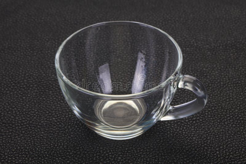 Empty glass cup stock image. Image of glass, background - 181799099