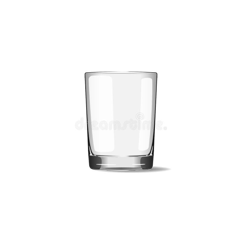Empty Glass Cup Clip Art