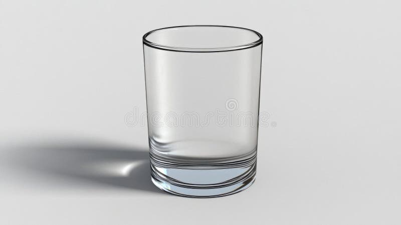 Empty Glass Cylinder stock photo. Image of minimal, light - 384051836
