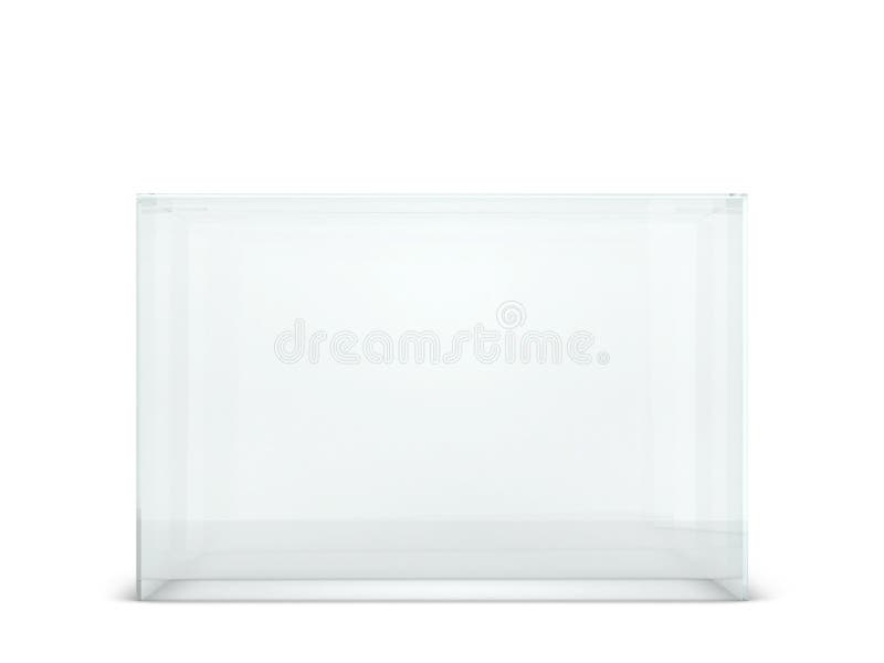 Glass display stock illustration. Illustration of realistic - 47127016