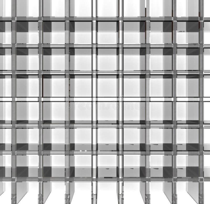 Empty glass grid stock illustration. Illustration of mesh - 30771105