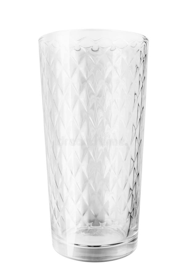 Empty glass isolated stock photo. Image of glass, empty - 217690008