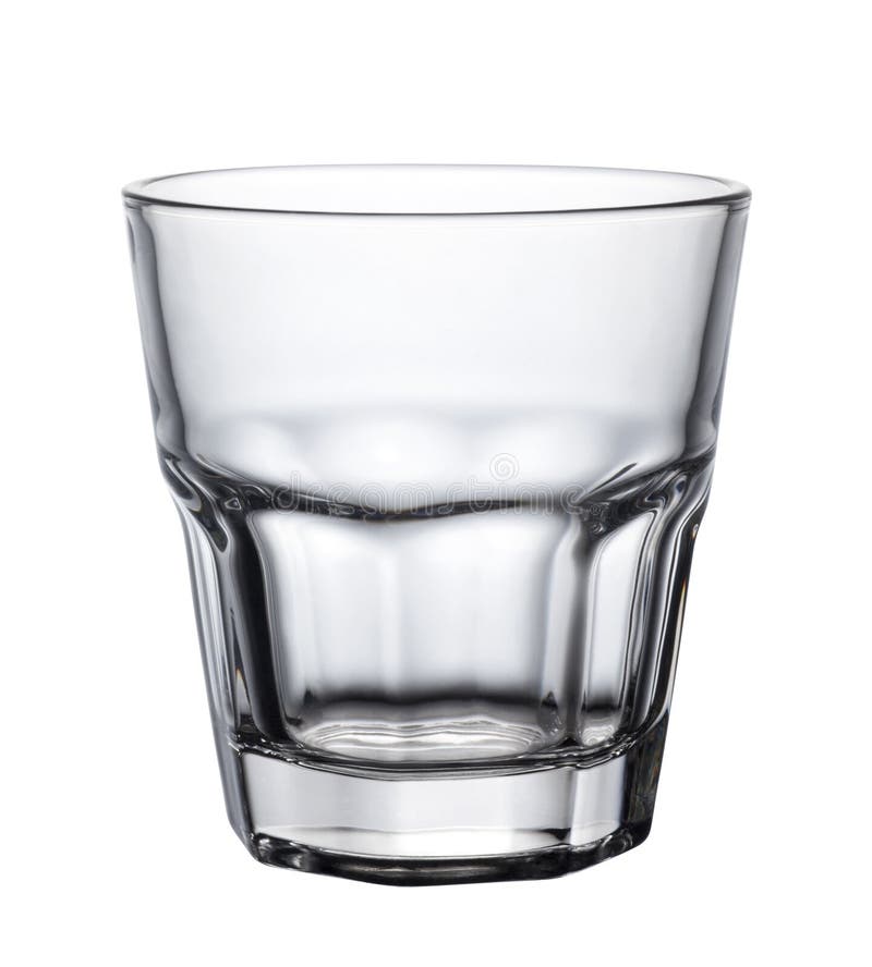Empty glass tea cup stock image. Image of object, single - 24358061