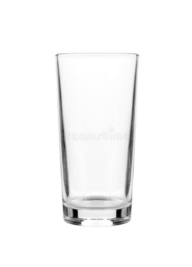 Empty Glass on the White Background Stock Photo - Image of glass, clean ...