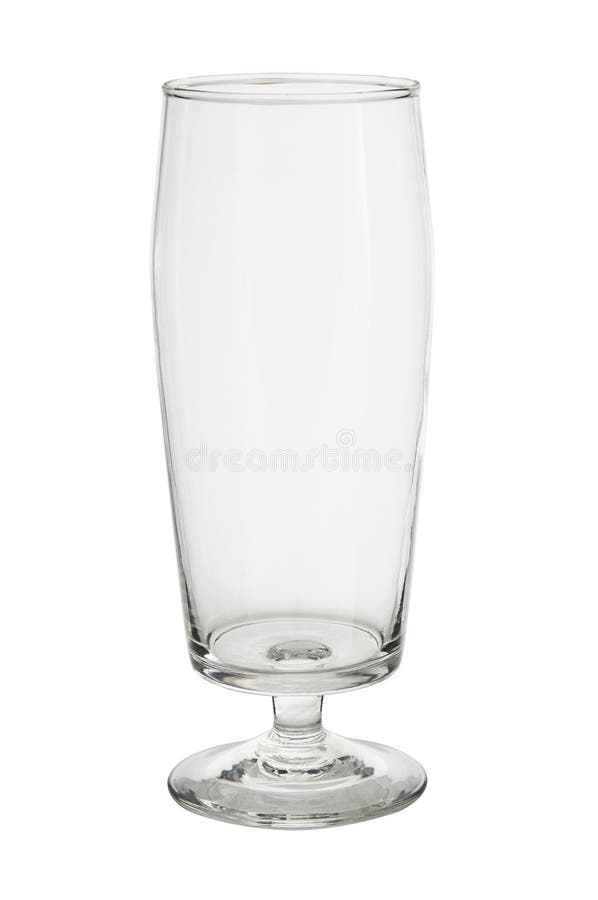 Empty glass isolated stock image. Image of beverage, glass - 15464323