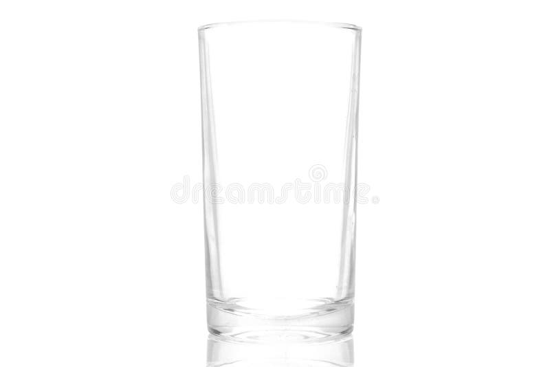 Empty Glass Isolated on White Background Stock Photo - Image of ...