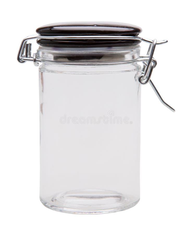 Closed empty jar stock photo. Image of still, life, container - 23469792