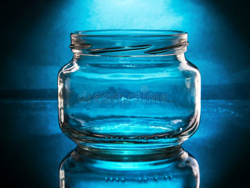 Empty glass jar stock photo. Image of object, white, clean - 36331336
