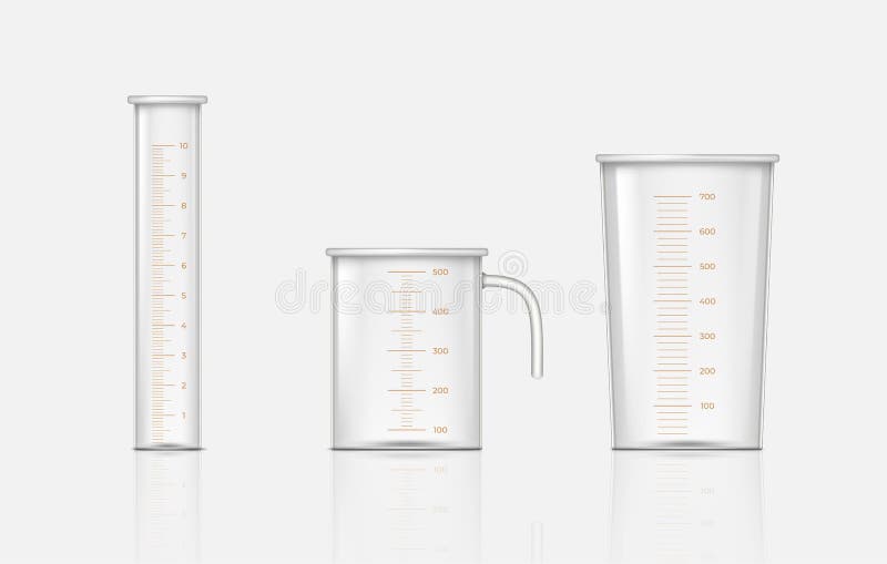 Cups Glass Measuring Stock Illustrations – 267 Cups Glass Measuring ...