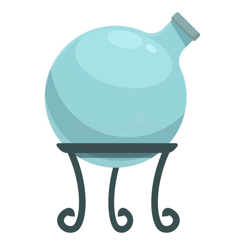 Empty Glass Potion Icon Cartoon Vector. Alchemist Pot Stock Vector ...