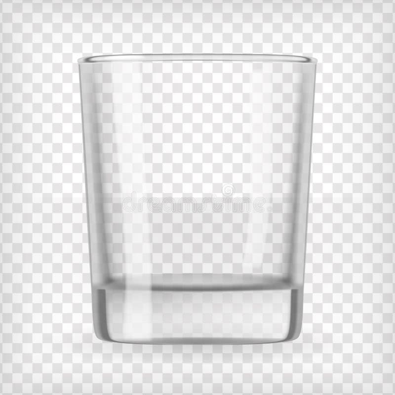 Empty glass. stock vector. Illustration of element, single - 43278533