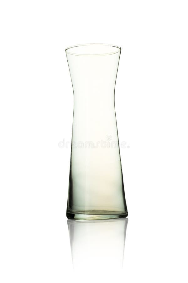 Empty glass vase stock image. Image of large, space, bright - 72732079