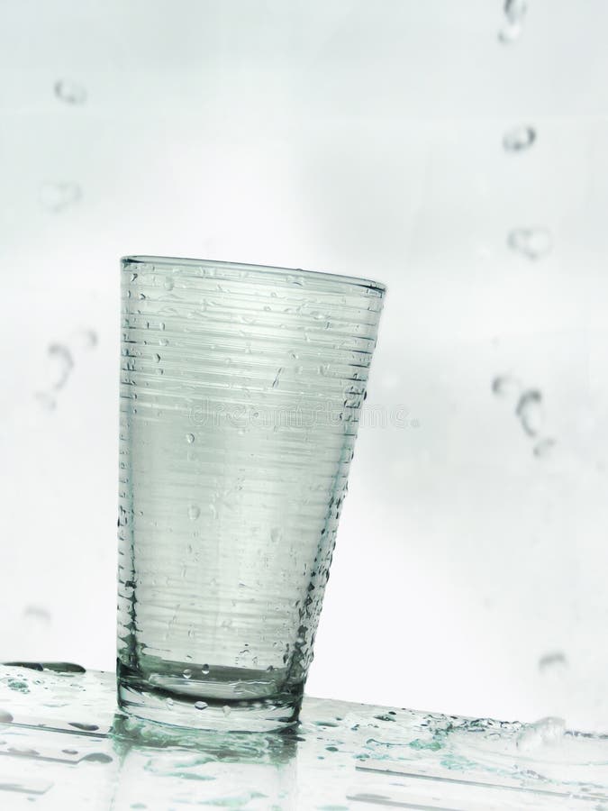 Empty glass of water stock image. Image of full, care - 56458959
