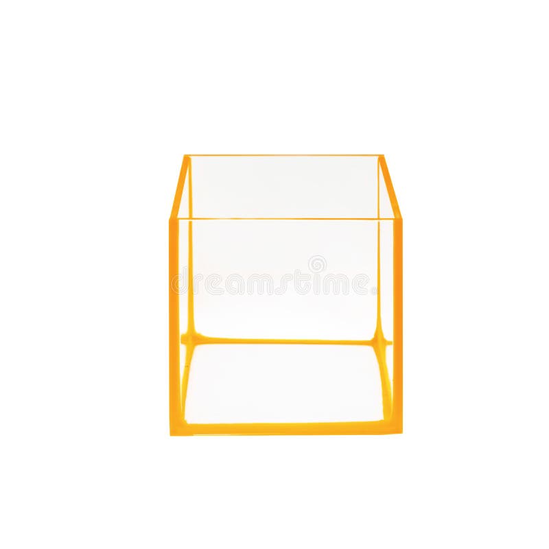 Empty Glass Water Tank (aquarium) Stock Photo - Image of animal ...