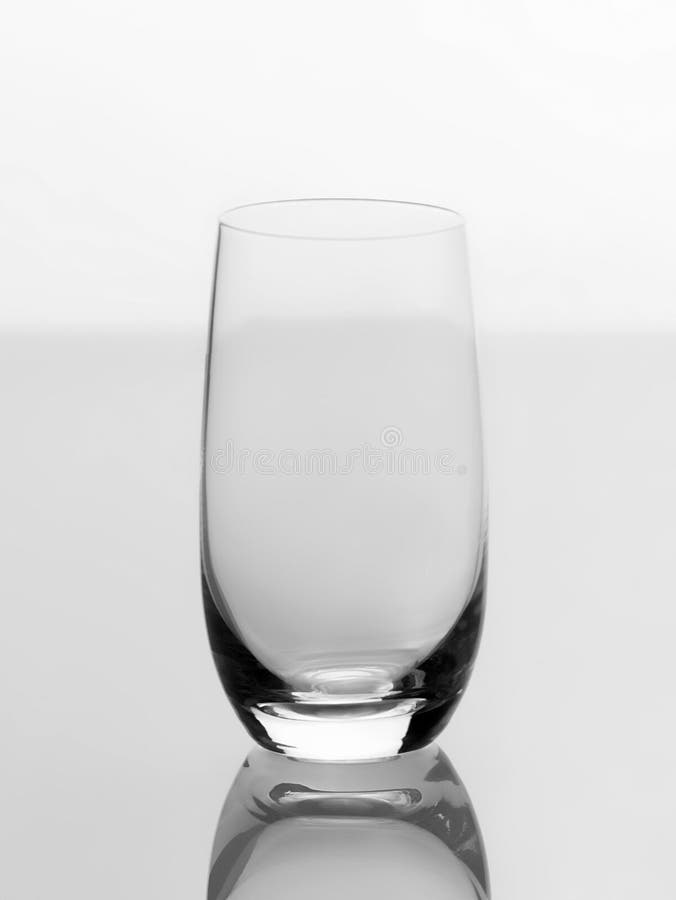 Empty glass stock image. Image of glass, single, object - 86812095