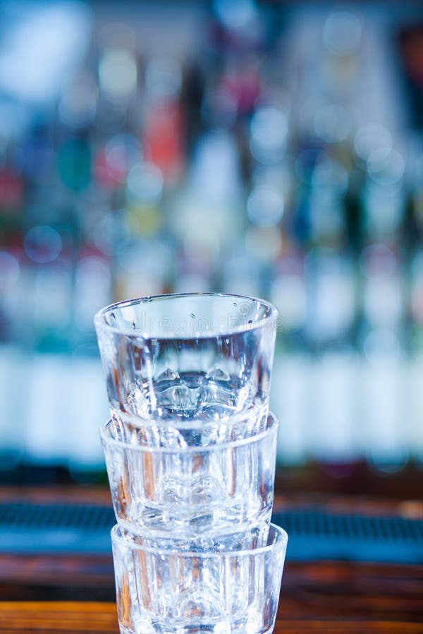 Empty glasses stock image. Image of arranged, perfect - 29099381