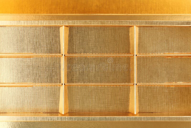 Empty gold box stock photo. Image of gradient, decorative - 50629520