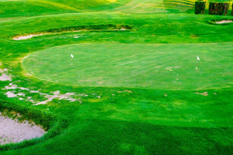 Empty Golf Course Green Little Run Down Stock Photos - Free & Royalty ...