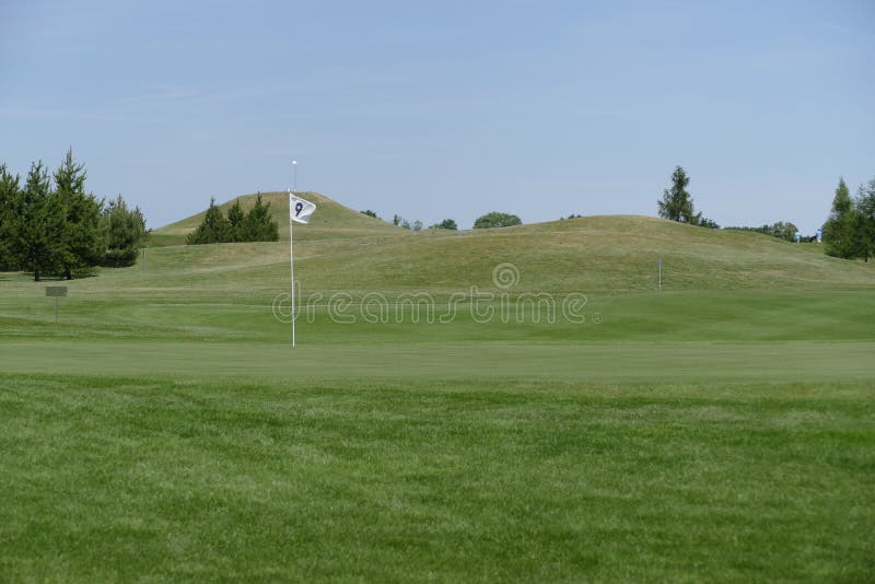 Golf Playground on Sunny Day Stock Image - Image of nature, playground ...