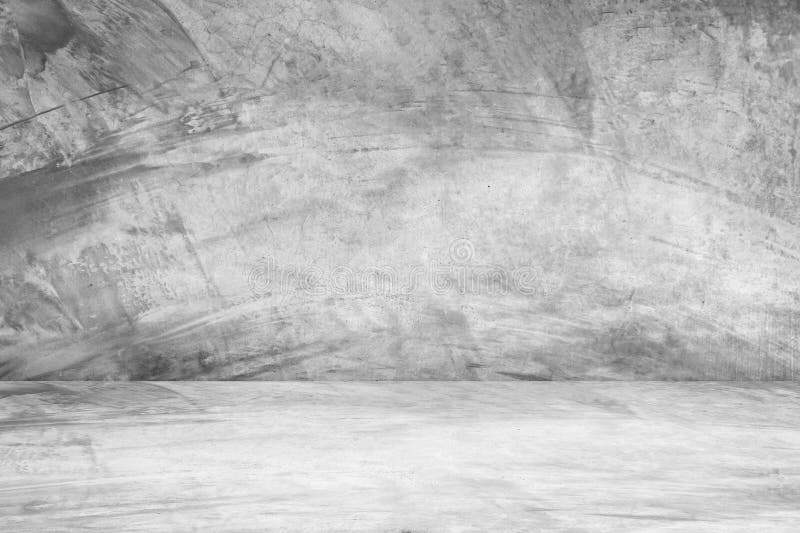 Empty Gray Concrete Floor Studio Room Background Stock Image - Image of ...