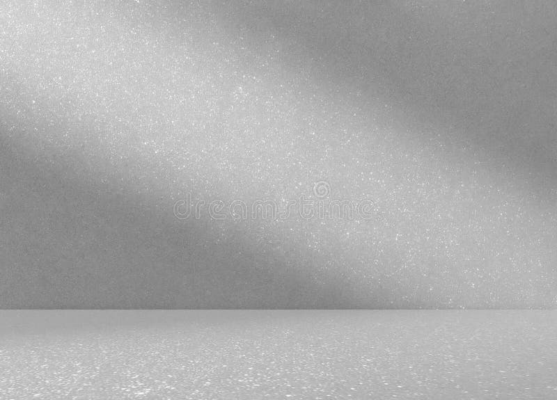 Empty Gray Room Studio with Sunlight Effect Shadow. Stock Image - Image ...