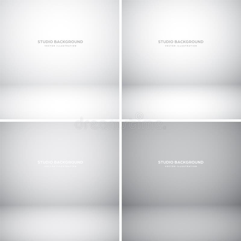 Empty Gray Studio Abstract Backgrounds with Spotlight Effect. Product ...