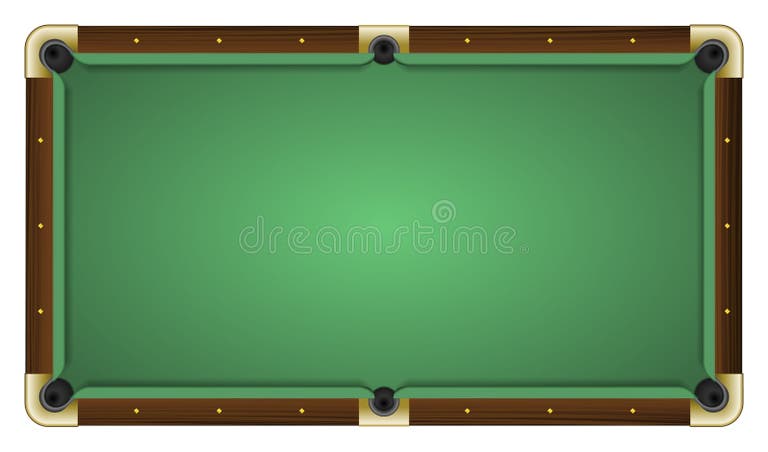 Empty Green Pool Table Stock Illustrations – 348 Empty Green Pool Table ...