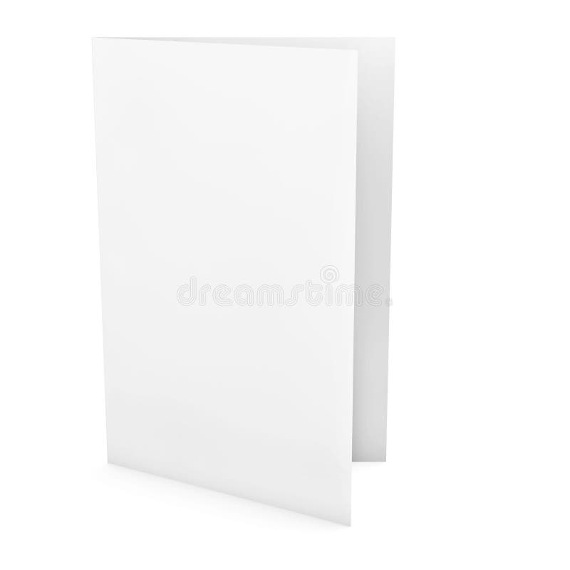 Empty Greeting Card Placed on Grass Stock Illustration - Illustration ...