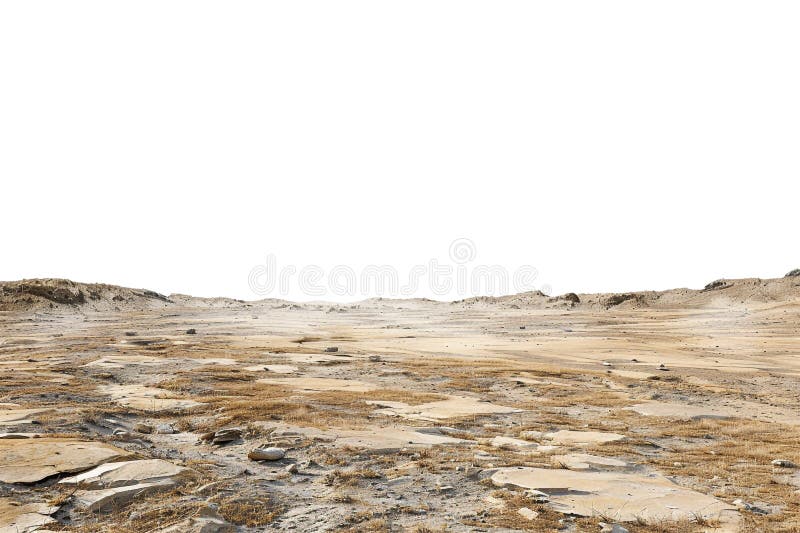 Empty Ground Space Isolated on Transparent Background Stock ...