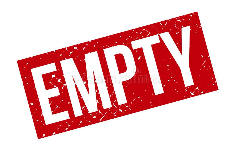 Empty Grunge Rubber Stamp on White Background, Vector Illustration ...