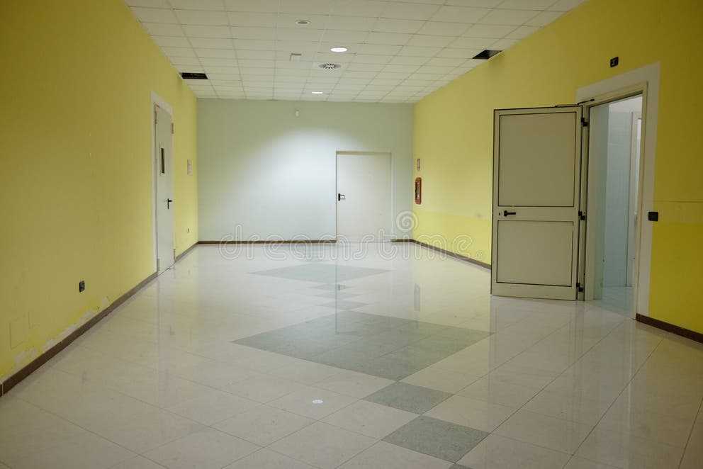 Empty Hall of Congress Center Stock Photo - Image of hallway, empty ...