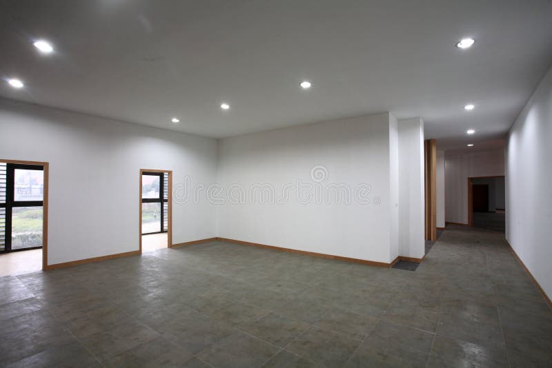 Empty hall interior stock photo. Image of construction - 9958562