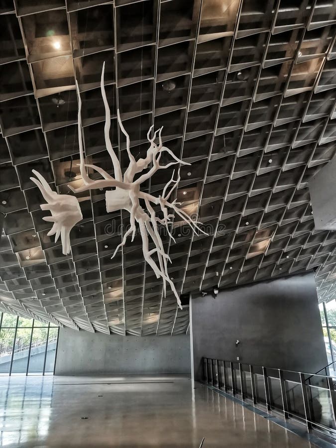 Empty Hall of Modern Building Editorial Photography - Image of empty ...