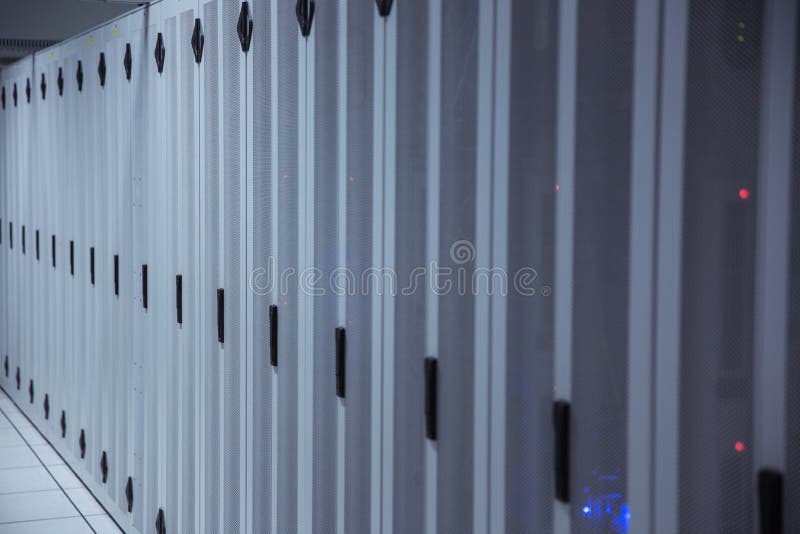 Empty server room stock image. Image of networking, copy - 131690607