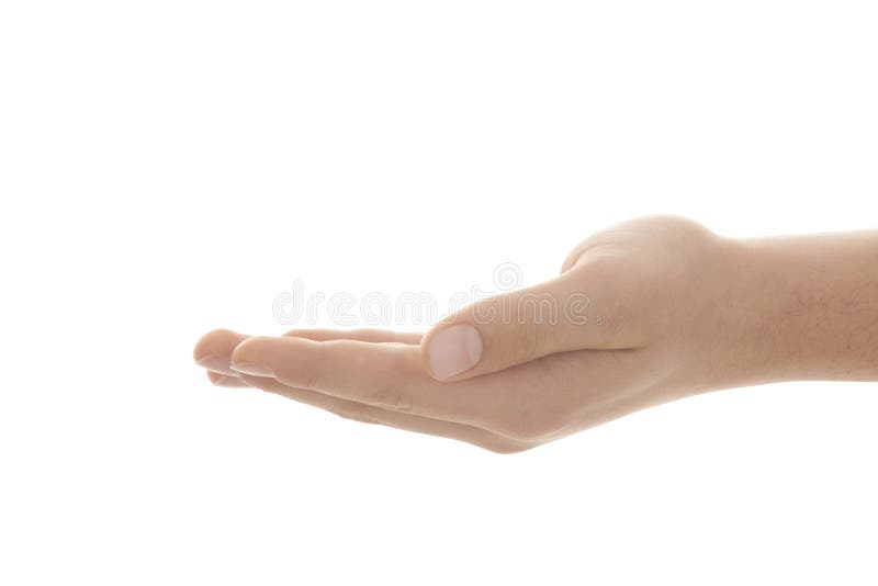 Hand stock image. Image of handing, view, receiving, adult - 10880259
