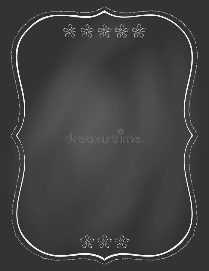 Chalkboard menu stock vector. Illustration of scroll - 31182195