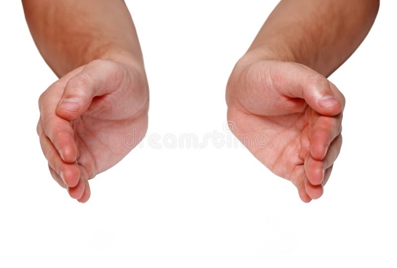 Empty human hands stock image. Image of concern, assistance - 11881053