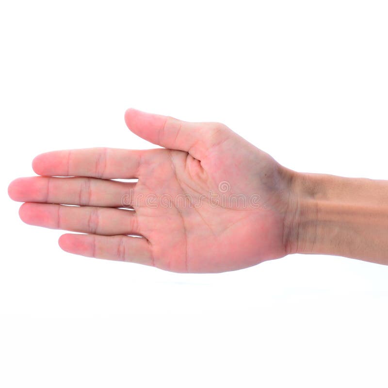 Empty hand stock image. Image of alms, person, business - 31874045