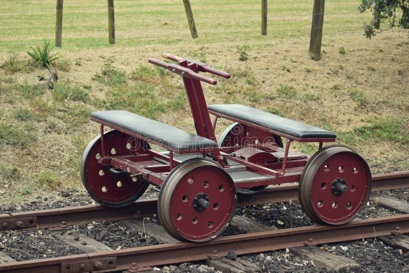 Old Railway Handcar Pump Trolley Stock Photos - Free & Royalty-Free ...