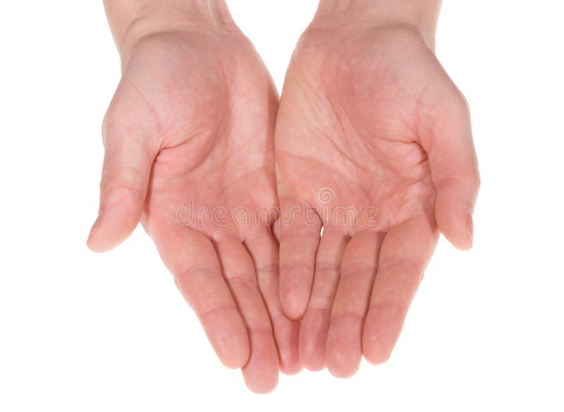 Empty Hands Asking for Help Stock Image - Image of begging, poverty ...