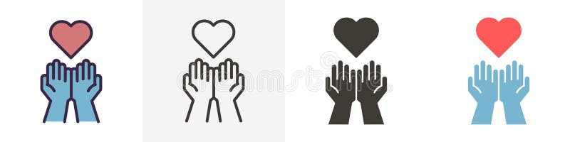 Giving Receiving Hands Icon Stock Illustrations – 434 Giving Receiving ...
