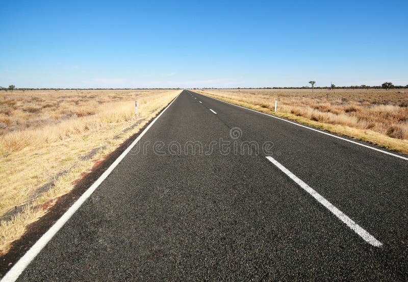 Empty Highway stock image. Image of distant, asphalt - 15351573