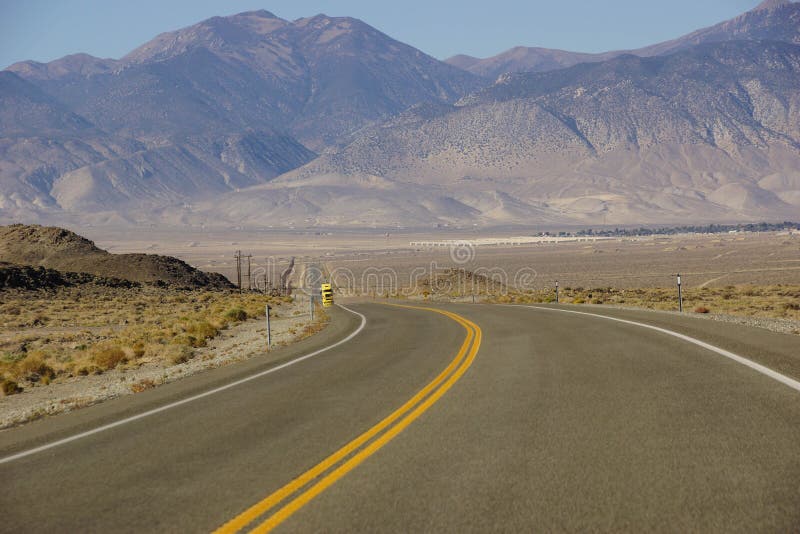 Empty highway stock image. Image of road, high, desert - 43580053