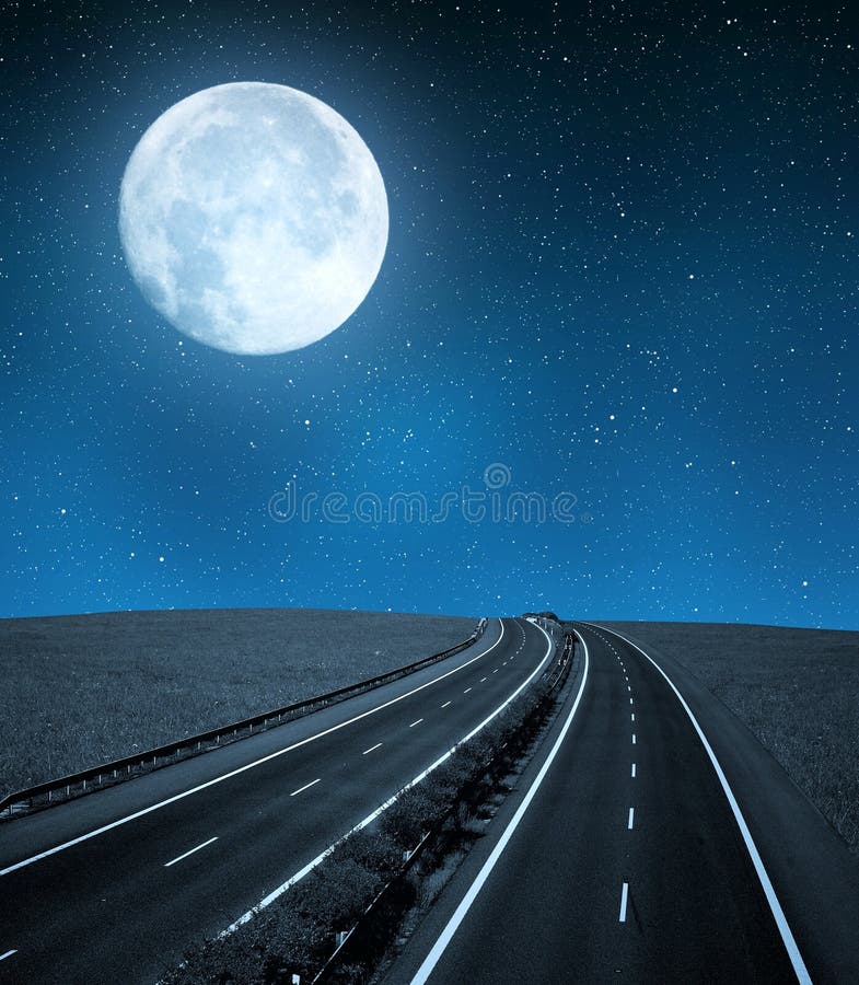Empty Highway stock photo. Image of fast, route, distance - 59171840