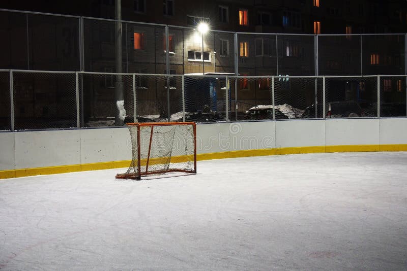 Empty hockey arena stock image. Image of arena, indoors - 26542997